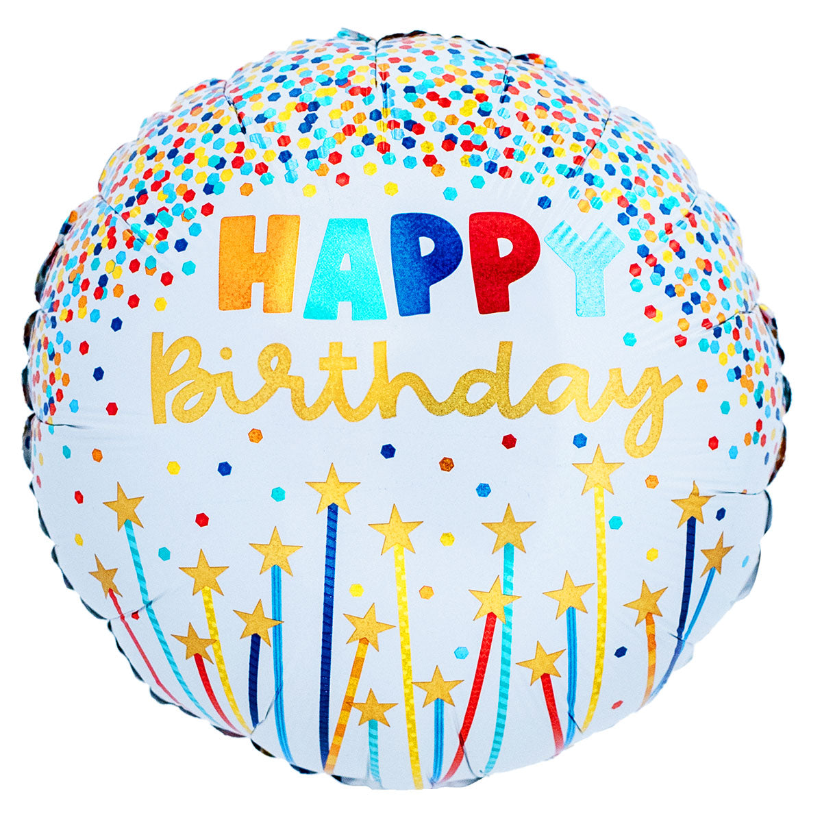18" Candle Birthday Balloon | Luft Balloon | Solid Color Balloons Chicago