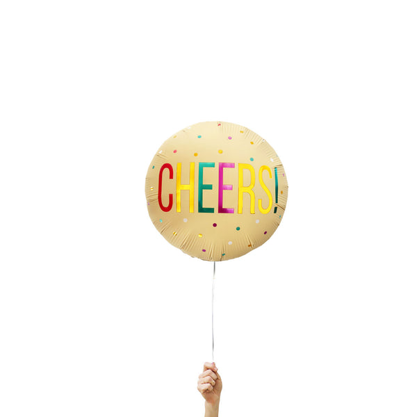 18" Cheers Balloon | Luft Balloon | Solid Color Balloons Chicago