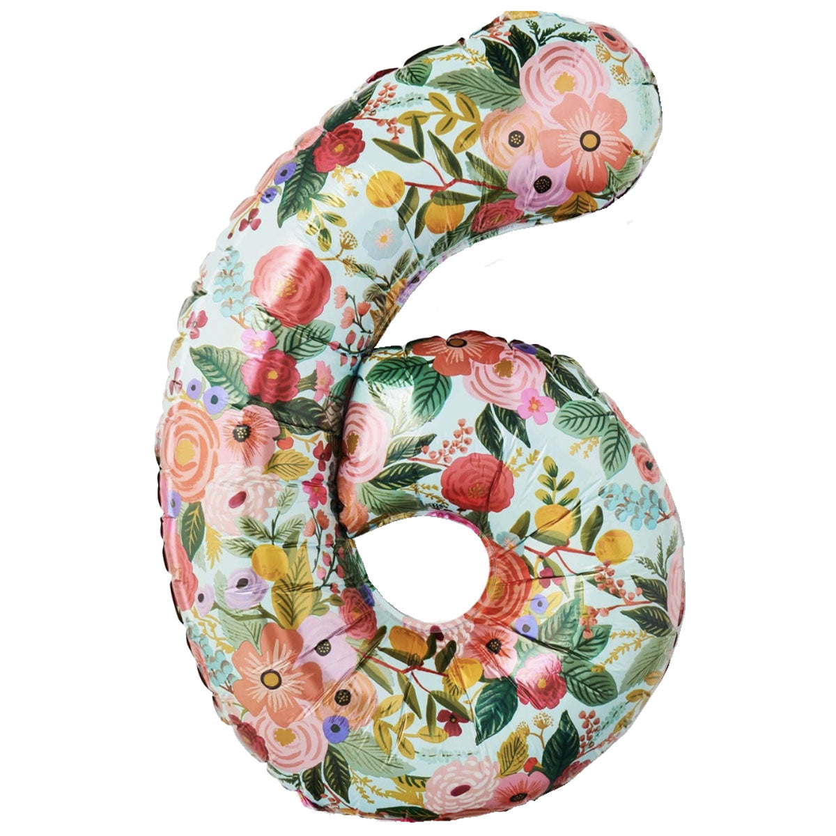 40" Rifle Paper Co Number Foil | Luft Balloon | Solid Color Balloons ...