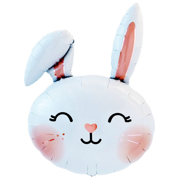 37" Floppy-Eared Bunny | Luft Balloon | Solid Color Balloons Chicago