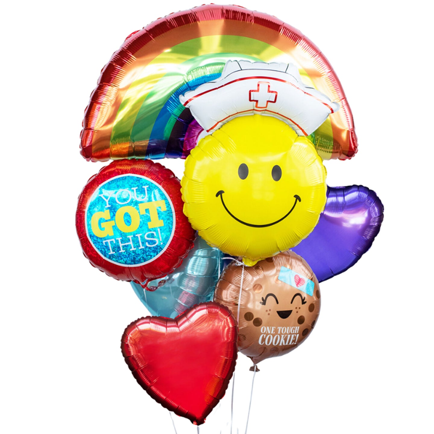 Helium Bouquets MIXED | Luft Balloon | Solid Color Balloons Chicago