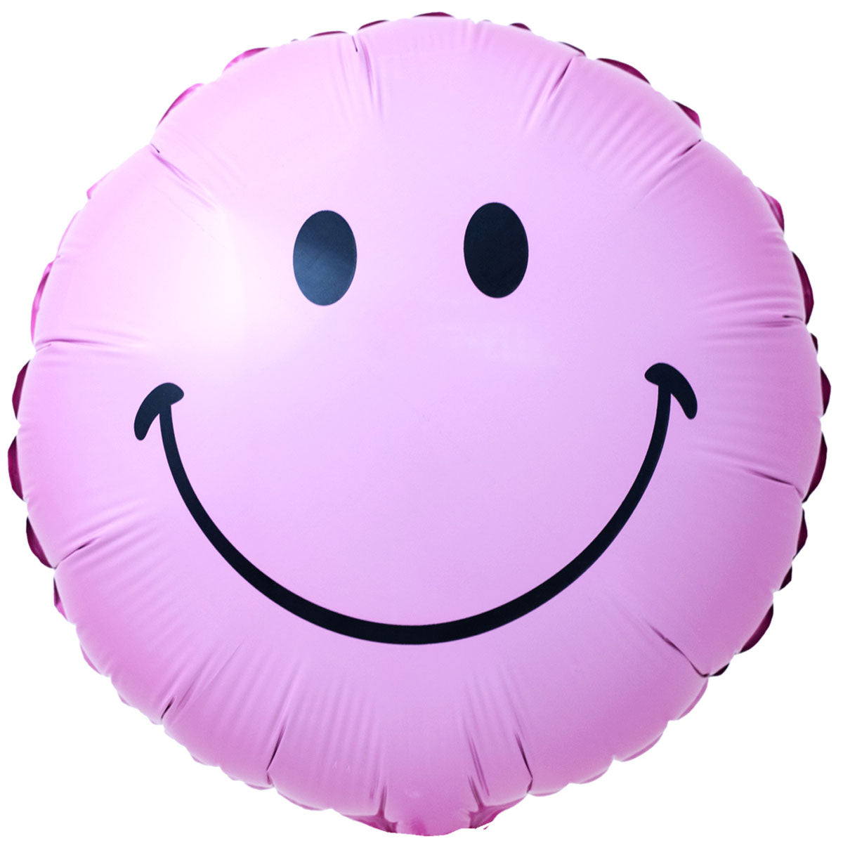 18" Pink Smiley Balloon | Luft Balloon | Solid Color Balloons Chicago