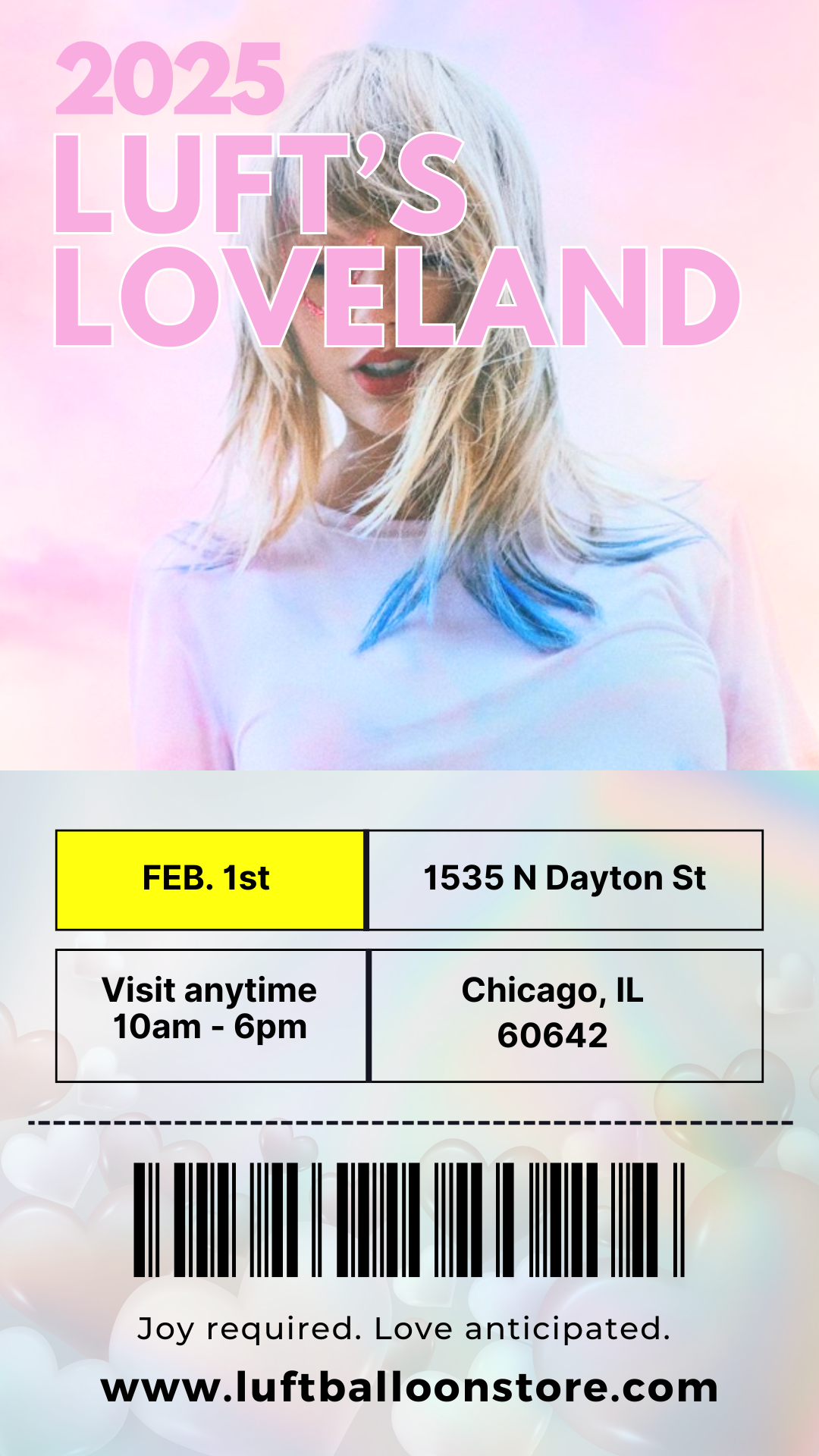 Loveland2025 | Luft Balloon | Solid Color Balloons Chicago