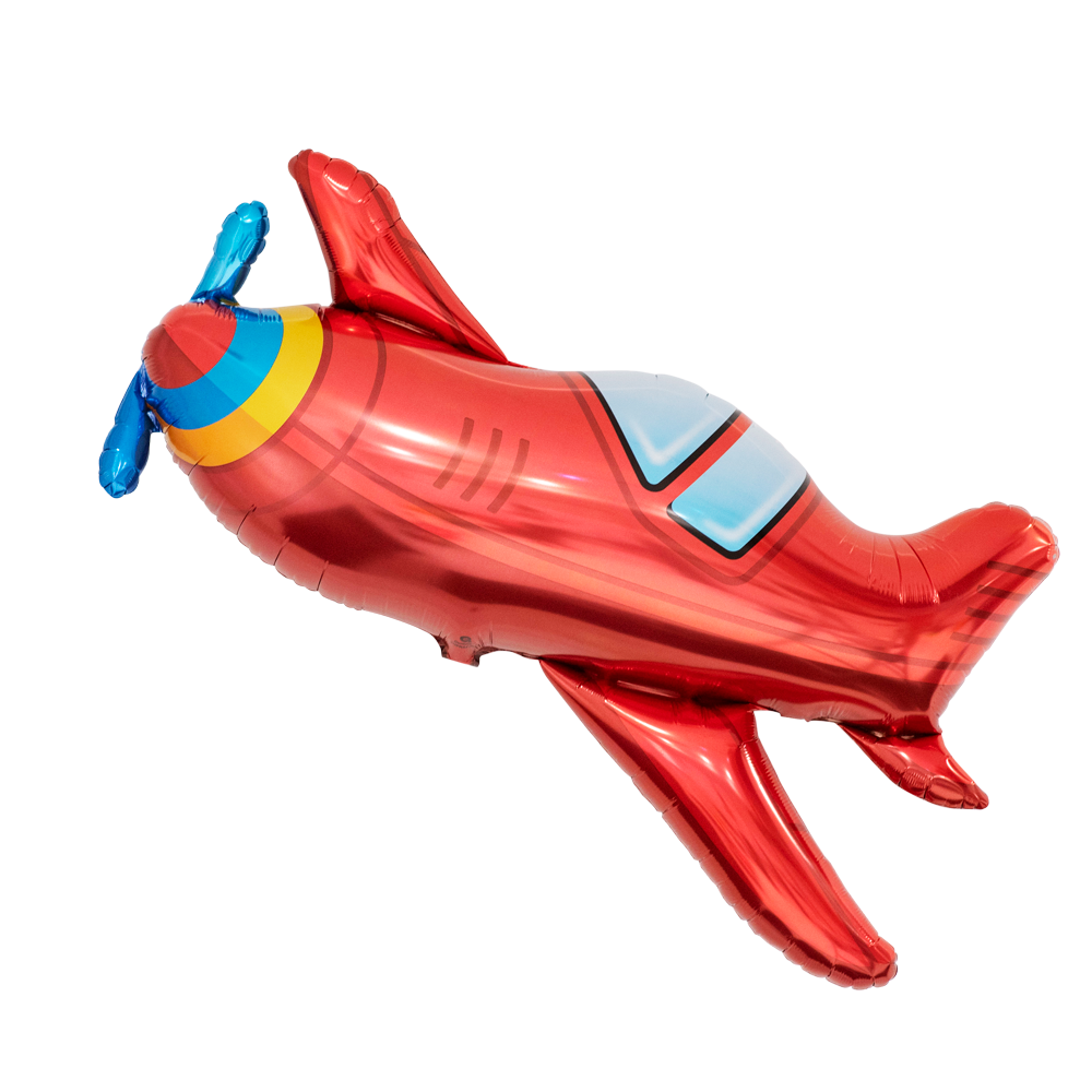 36" Airplane Balloon | Luft Balloon | Solid Color Balloons Chicago