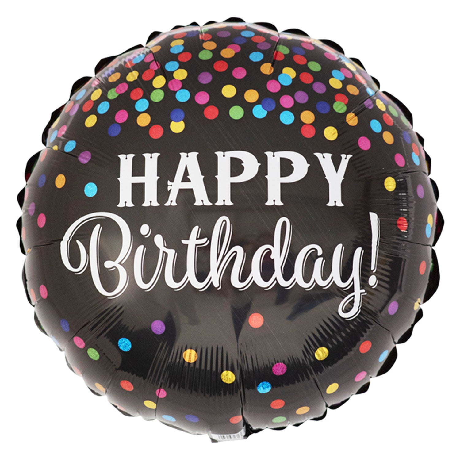 18" Color Dot Birthday balloon | Luft Balloon | Solid Color Balloons ...