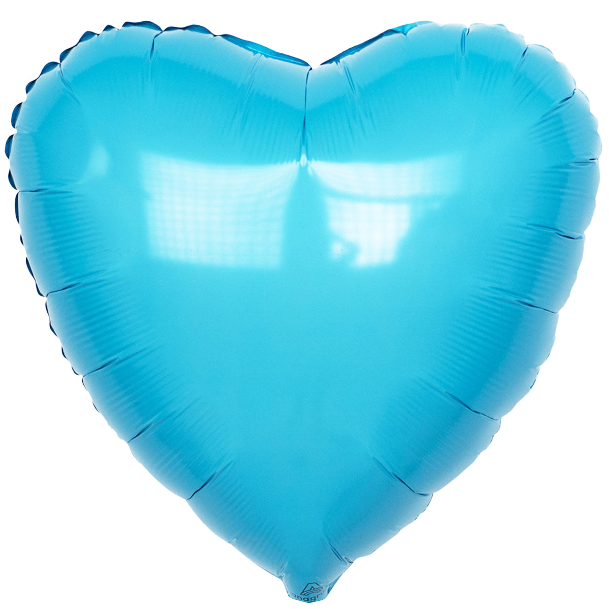 18" Pale Blue Heart Balloon | Luft Balloon | Solid Color Balloons Chicago