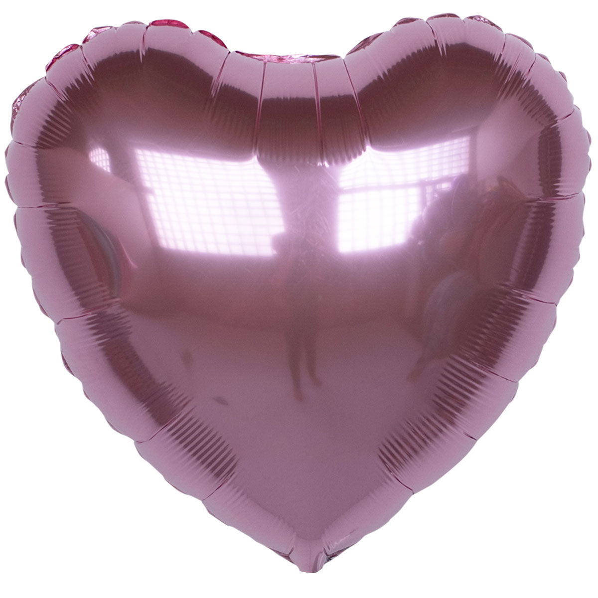 18" Pearl Pink Heart Balloon | Luft Balloon | Solid Color Balloons Chicago
