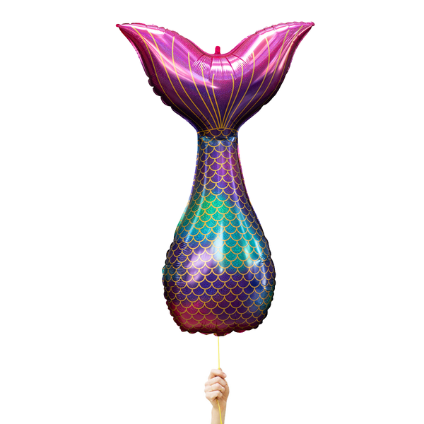 54" Mermaid | Luft Balloon | Solid Color Balloons Chicago