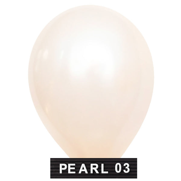 Light Peach 11” Balloons | Luft Balloon | Solid Color Balloons Chicago