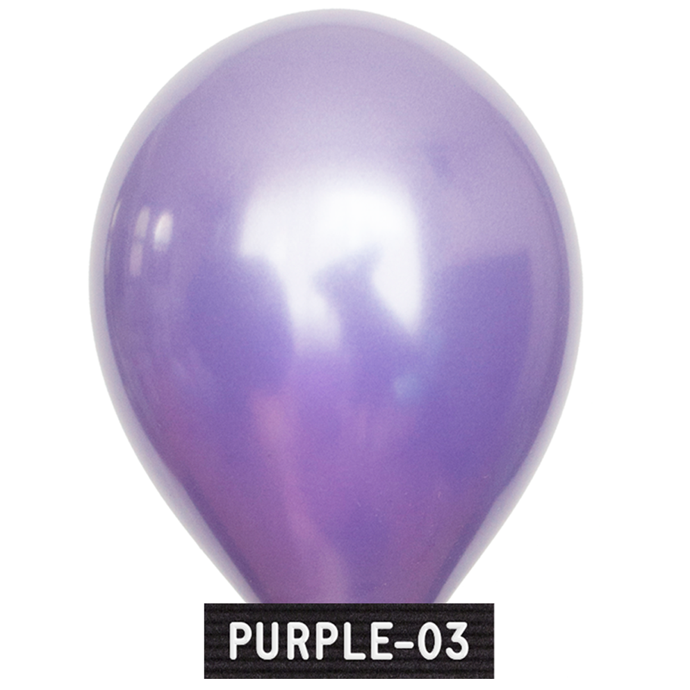 Purple 11" Balloons | Luft Balloon | Solid Color Balloons Chicago