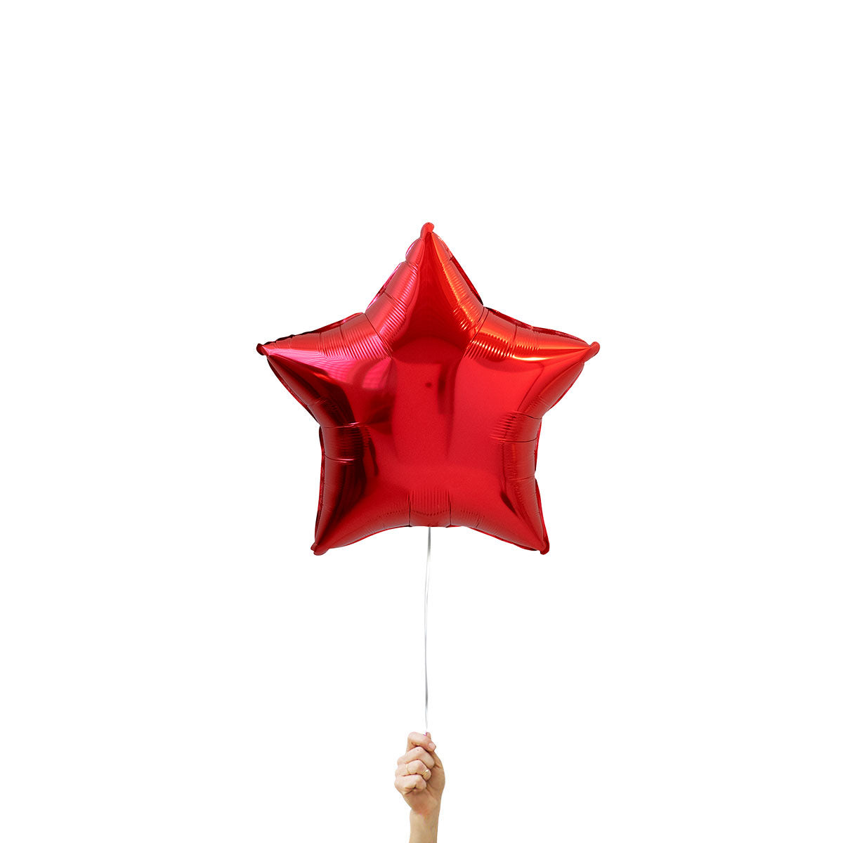 18" Red Star Balloon | Luft Balloon | Solid Color Balloons Chicago