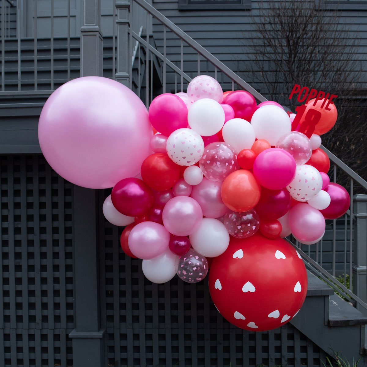 Custom Acrylic Sign | Luft Balloon | Solid Color Balloons Chicago