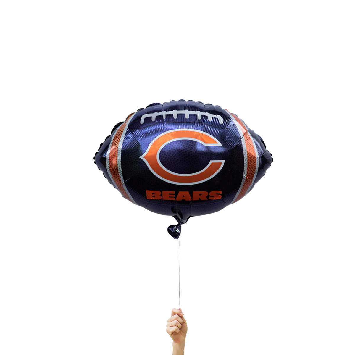 18" Bears Football Balloon | Luft Balloon | Solid Color Balloons Chicago