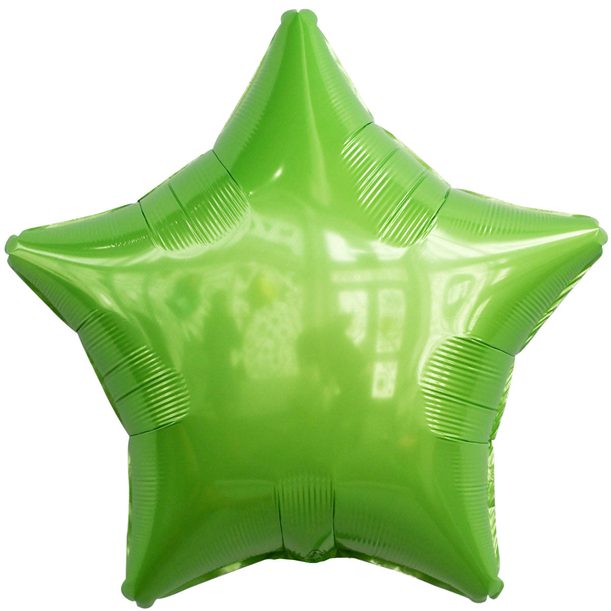 18" Kiwi Green Star Balloon | Luft Balloon | Solid Color Balloons Chicago