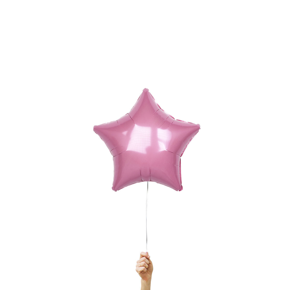 18" Pink Star Balloon | Luft Balloon | Solid Color Balloons Chicago