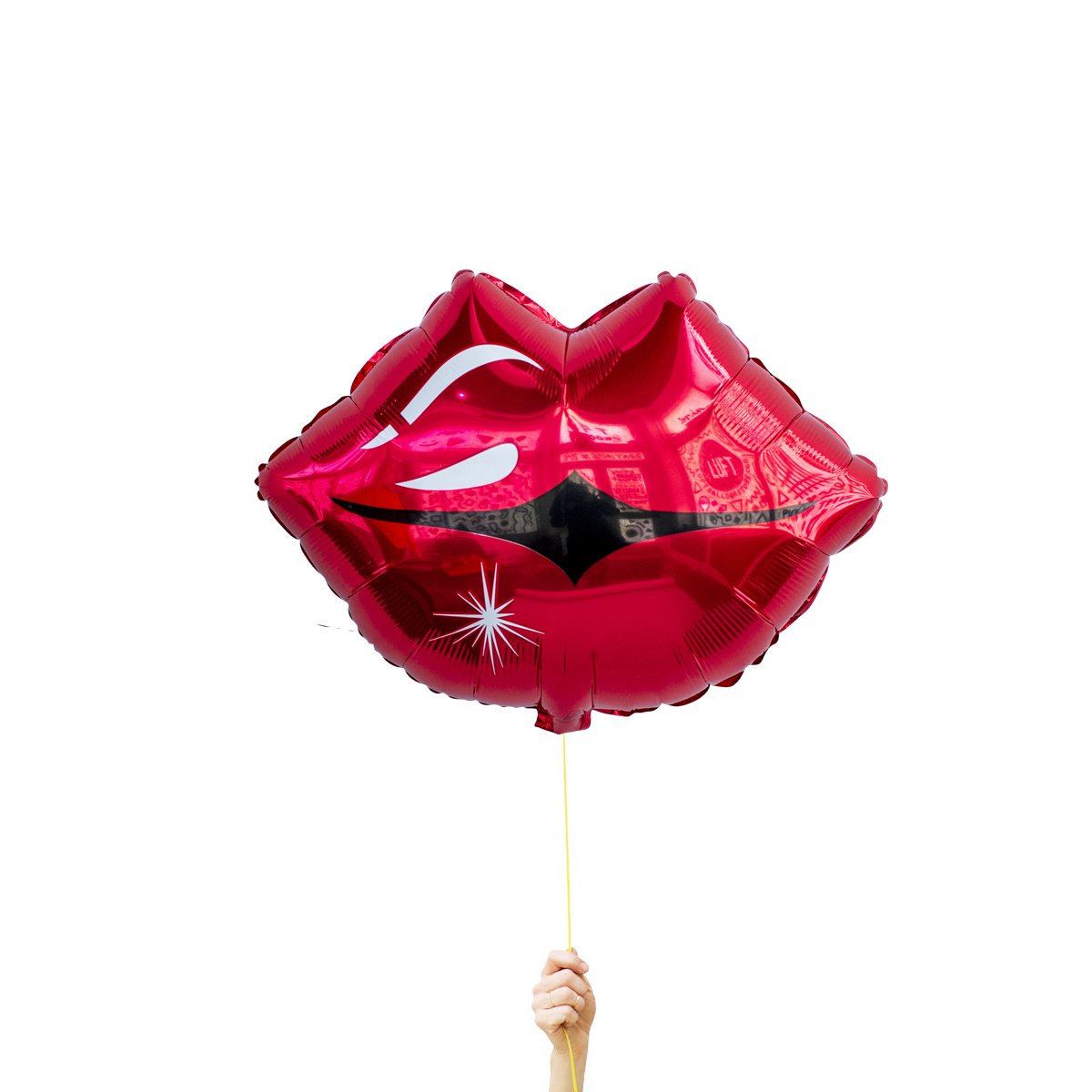 Lips | Luft Balloon | Solid Color Balloons Chicago